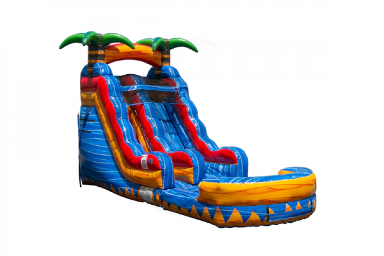 15 Ft Tropical Inferno SL - BFZ Bounce House puyallup WA