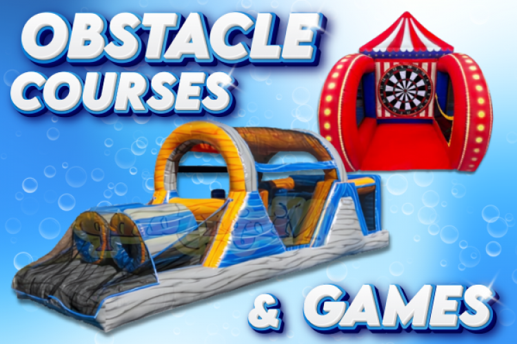 Obstacle Courses - BFZ Bounce House Puyallup WA